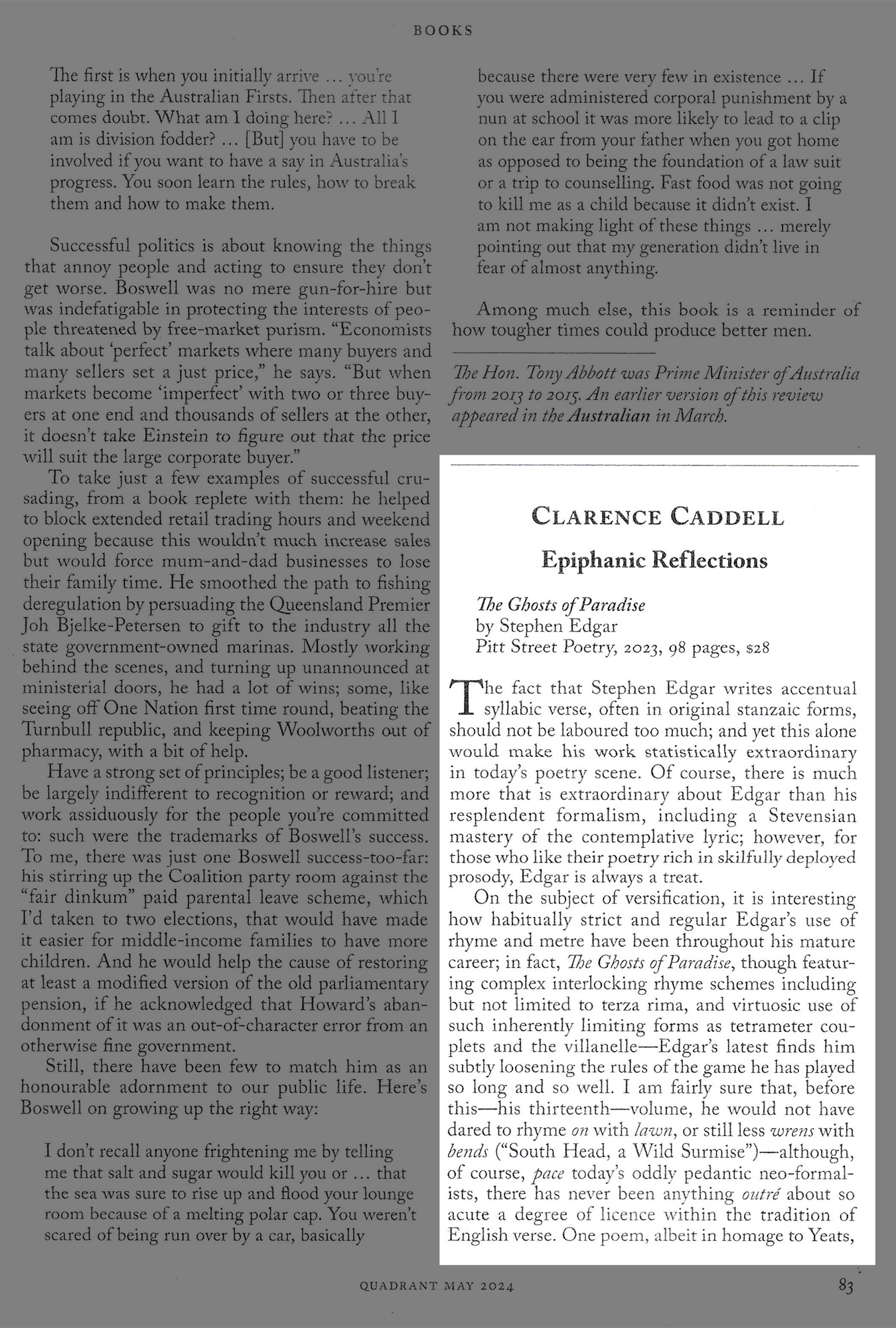 Review of "Ghosts of Paradise" · Pitt Street PoetryPitt Street Poetry